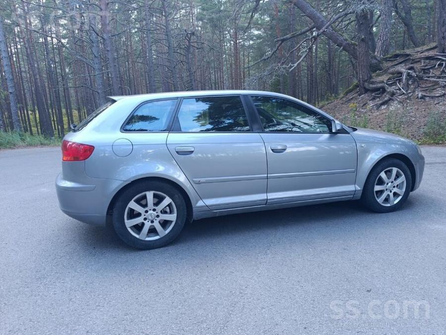 Blue Audi A3 2006 in Jurmala, with an engine capacity of 2.00 L and mileage of 288 thousand km for 3350 €, photo 6 on AUTOMOTO.COM.LV