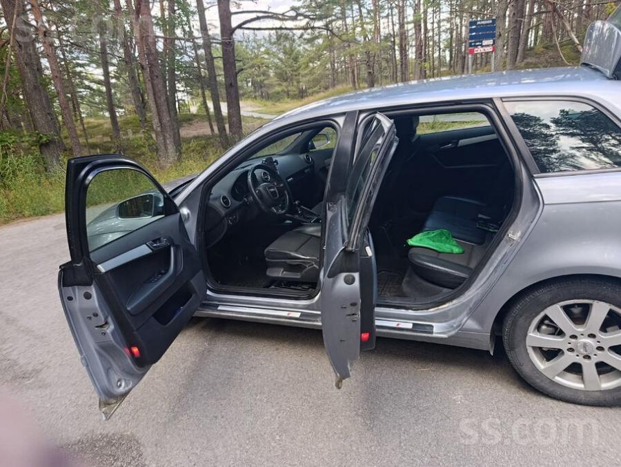 Blue Audi A3 2006 in Jurmala, with an engine capacity of 2.00 L and mileage of 288 thousand km for 3350 €, photo 7 on AUTOMOTO.COM.LV