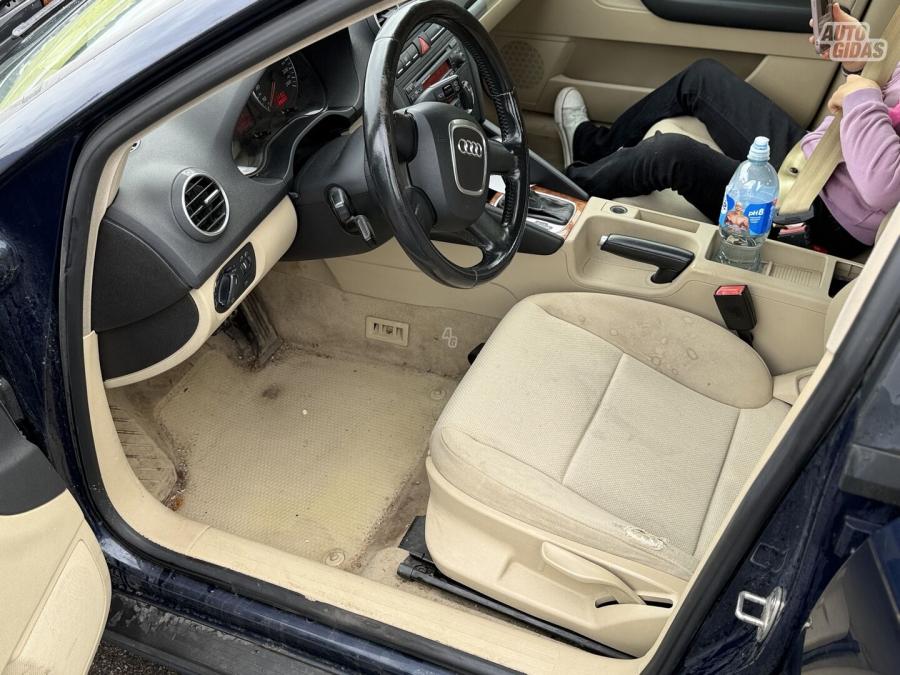 Zils Audi A3 2006 Kauņa, ar dzinēja tilpumu 2.00 L un nobraukumu 270 tūkst. km par 1650 €, foto 14 vietnē AUTOMOTO.COM.LV