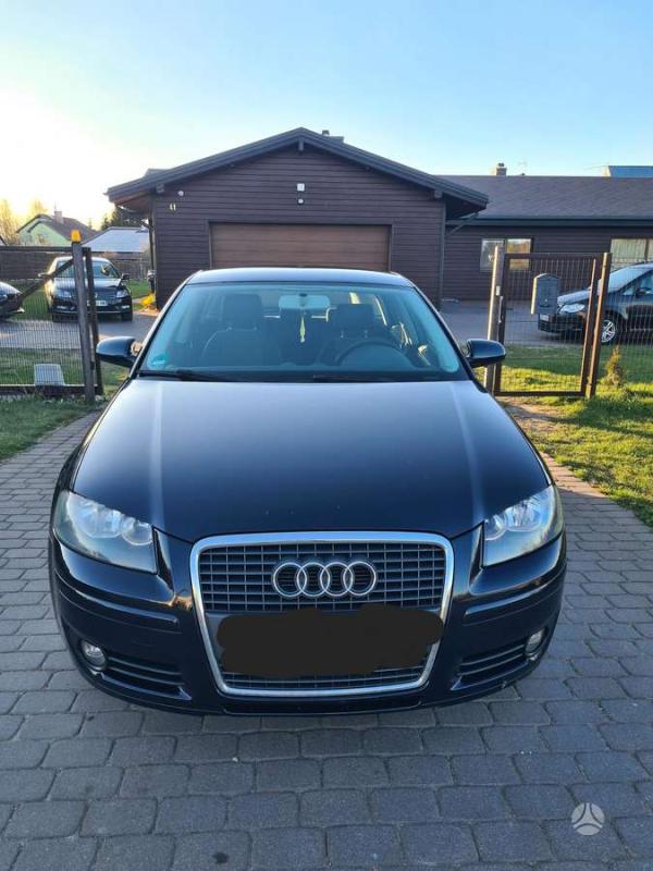 Blue Audi A3 2006 in Kaisiadorys, with an engine capacity of 1.97 L and mileage of 324 thousand km for 2450 €, photo 1 on AUTOMOTO.COM.LV