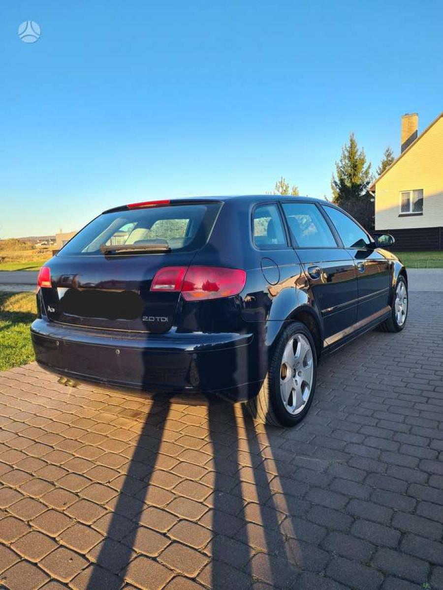 Zils Audi A3 2006 Kaišiadorys, ar dzinēja tilpumu 1.97 L un nobraukumu 324 tūkst. km par 2450 €, foto 7 vietnē AUTOMOTO.COM.LV