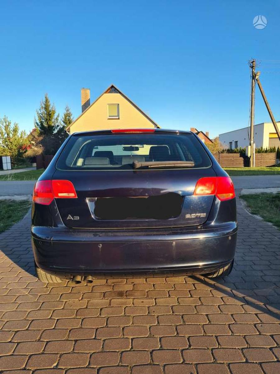 Zils Audi A3 2006 Kaišiadorys, ar dzinēja tilpumu 1.97 L un nobraukumu 324 tūkst. km par 2450 €, foto 9 vietnē AUTOMOTO.COM.LV