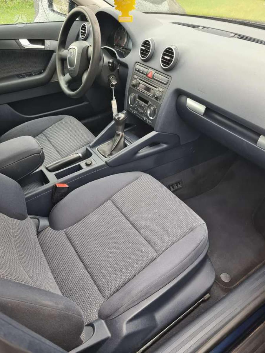 Zils Audi A3 2006 Kaišiadorys, ar dzinēja tilpumu 1.97 L un nobraukumu 324 tūkst. km par 2450 €, foto 15 vietnē AUTOMOTO.COM.LV