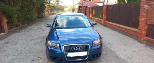 Blue Audi A3 2006 in Vilnius, with an engine capacity of 1.97 L and mileage of 285 thousand km for 2250 €, photo 3 on AUTOMOTO.COM.LV