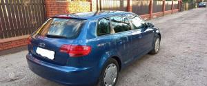 Blue Audi A3 2006 in Vilnius, with an engine capacity of 1.97 L and mileage of 285 thousand km for 2250 €, photo 5 on AUTOMOTO.COM.LV