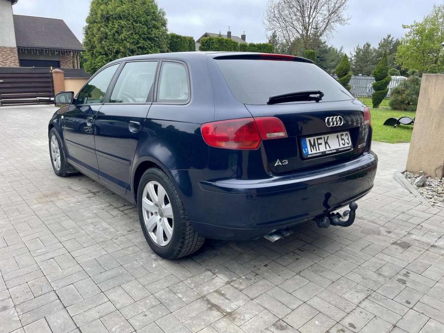 Zils Audi A3 2006 Viļņa, ar dzinēja tilpumu 1.89 L un nobraukumu 393 tūkst. km par 2000 €, foto 4 vietnē AUTOMOTO.COM.LV