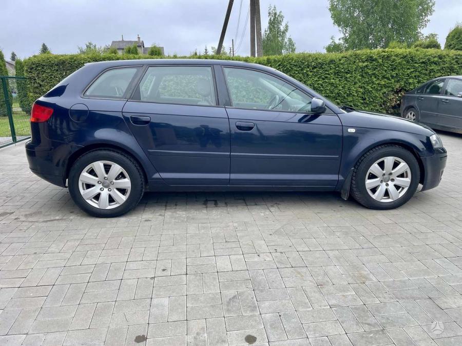 Zils Audi A3 2006 Viļņa, ar dzinēja tilpumu 1.89 L un nobraukumu 393 tūkst. km par 2000 €, foto 8 vietnē AUTOMOTO.COM.LV