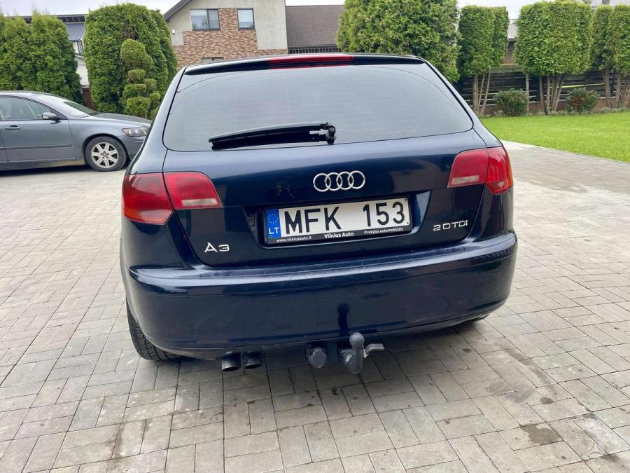 Zils Audi A3 2006 Viļņa, ar dzinēja tilpumu 1.89 L un nobraukumu 393 tūkst. km par 2000 €, foto 11 vietnē AUTOMOTO.COM.LV
