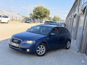 Blue Audi A3 2006 in Vilnius, with an engine capacity of 1.98 L and mileage of 223 thousand km for 3300 €, photo 5 on AUTOMOTO.COM.LV