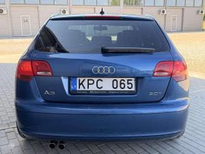 Blue Audi A3 2006 in Vilnius, with an engine capacity of 1.98 L and mileage of 223 thousand km for 3300 €, photo 8 on AUTOMOTO.COM.LV