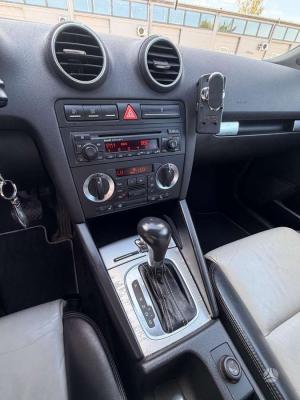 Blue Audi A3 2006 in Vilnius, with an engine capacity of 1.98 L and mileage of 223 thousand km for 3300 €, photo 28 on AUTOMOTO.COM.LV