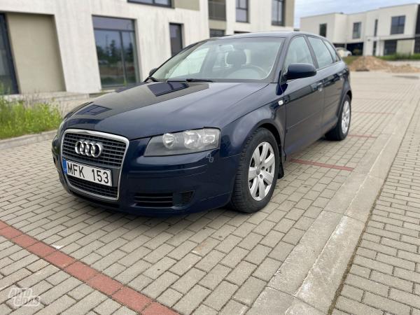 Ауди А3 2006 в Вильнюс на AUTOMOTO.COM.LV Синий Ауди А3 2006 в Вильнюс, объемом двигателя 1.90 л и пробегом 394 тыс. км за 1950 €, фото 1 на AUTOMOTO.COM.LV