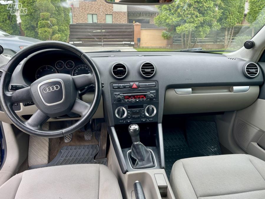 Zils Audi A3 2006 Viļņa, ar dzinēja tilpumu 1.90 L un nobraukumu 394 tūkst. km par 1950 €, foto 16 vietnē AUTOMOTO.COM.LV