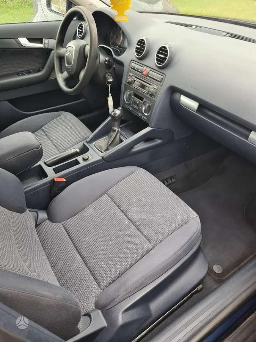 Zils Audi A3 2006 Kaišiadorys, ar dzinēja tilpumu 1.97 L un nobraukumu 325 tūkst. km par 2299 €, foto 18 vietnē AUTOMOTO.COM.LV