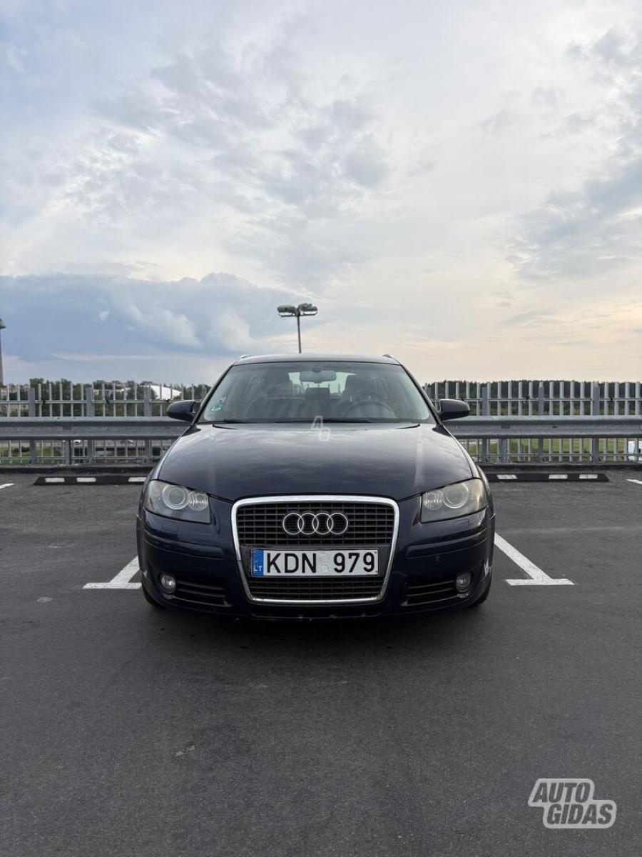 Blue Audi A3 2006 in Vilnius, with an engine capacity of 2.00 L and mileage of 411 thousand km for 4000 €, photo 1 on AUTOMOTO.COM.LV
