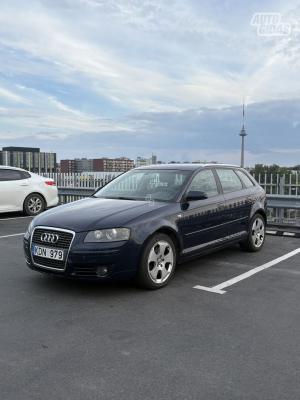 Blue Audi A3 2006 in Vilnius, with an engine capacity of 2.00 L and mileage of 411 thousand km for 4000 €, photo 3 on AUTOMOTO.COM.LV