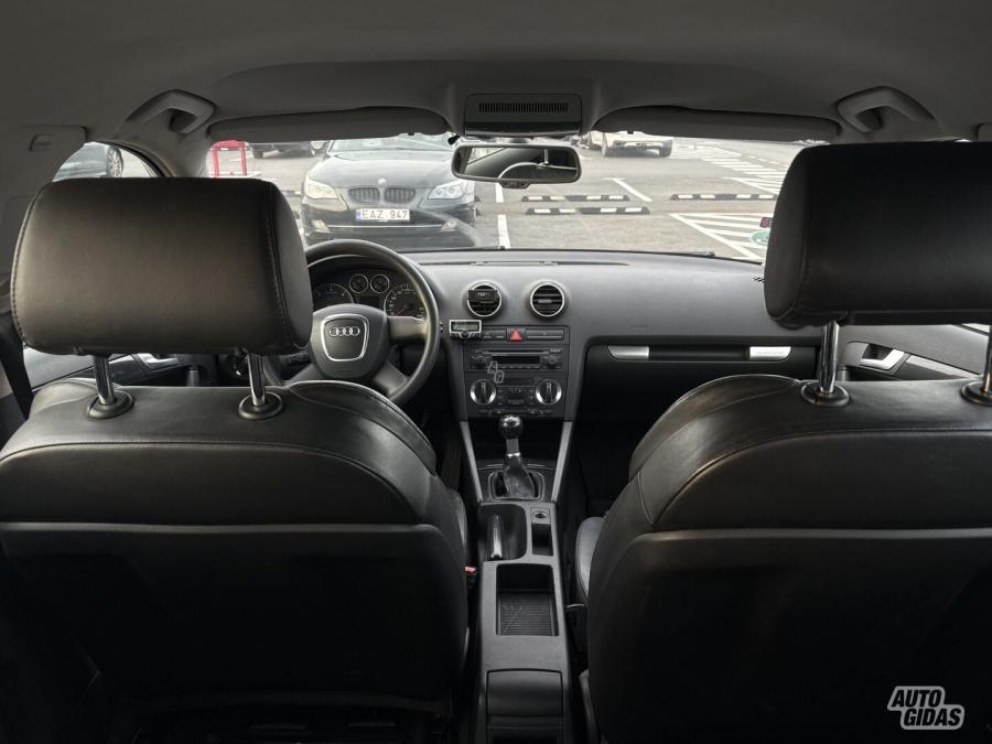 Blue Audi A3 2006 in Vilnius, with an engine capacity of 2.00 L and mileage of 411 thousand km for 4000 €, photo 9 on AUTOMOTO.COM.LV