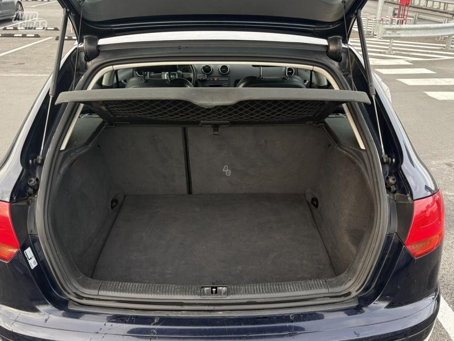 Blue Audi A3 2006 in Vilnius, with an engine capacity of 2.00 L and mileage of 411 thousand km for 4000 €, photo 11 on AUTOMOTO.COM.LV