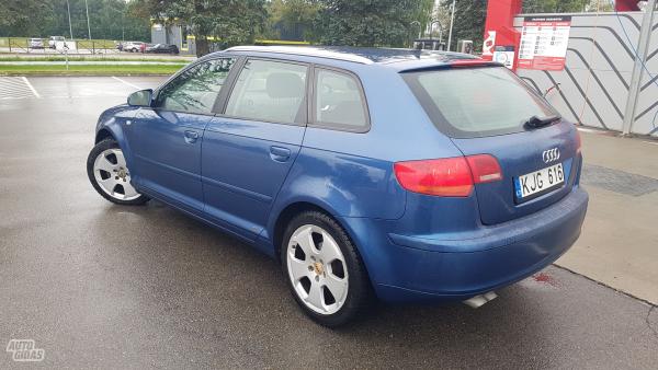 Zils Audi A3 2006 Plungė, ar dzinēja tilpumu 2.00 L un nobraukumu 290 tūkst. km par 2699 €, foto 3 vietnē AUTOMOTO.COM.LV