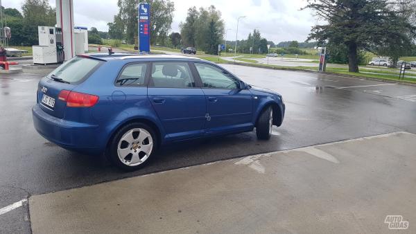 Zils Audi A3 2006 Plungė, ar dzinēja tilpumu 2.00 L un nobraukumu 290 tūkst. km par 2699 €, foto 5 vietnē AUTOMOTO.COM.LV