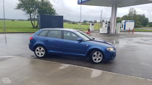 Zils Audi A3 2006 Plungė, ar dzinēja tilpumu 2.00 L un nobraukumu 290 tūkst. km par 2699 €, foto 6 vietnē AUTOMOTO.COM.LV