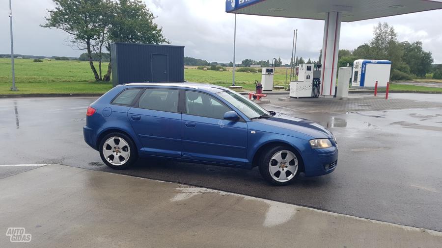 Zils Audi A3 2006 Plungė, ar dzinēja tilpumu 2.00 L un nobraukumu 290 tūkst. km par 2699 €, foto 6 vietnē AUTOMOTO.COM.LV