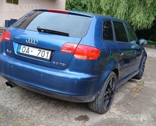 Zils Audi A3 2007 Rēzekne, ar dzinēja tilpumu 2.00 L un nobraukumu 253 tūkst. km par 3000 €, foto 4 vietnē AUTOMOTO.COM.LV