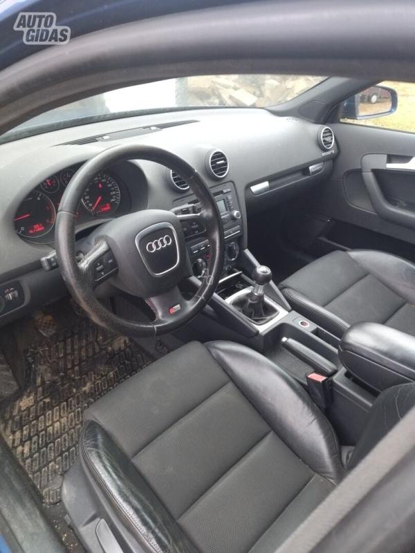 Zils Audi A3 2007 Panevēža, ar dzinēja tilpumu 2.00 L un nobraukumu 271 tūkst. km par 1995 €, foto 10 vietnē AUTOMOTO.COM.LV