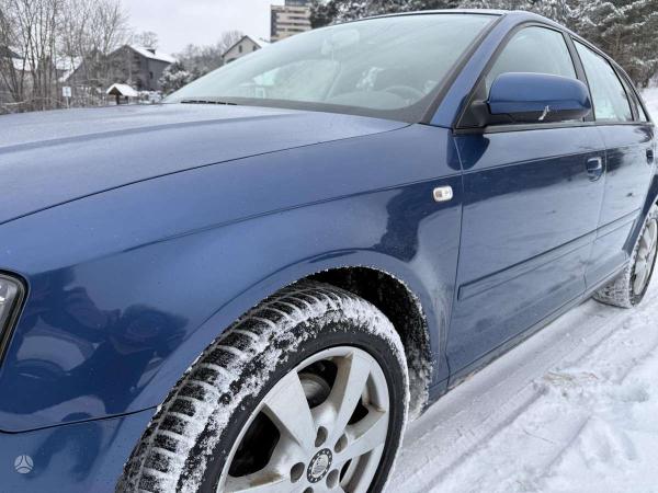 Blue Audi A3 2007 in Vilnius, with an engine capacity of 1.90 L and mileage of 290 thousand km for 2900 €, photo 7 on AUTOMOTO.COM.LV