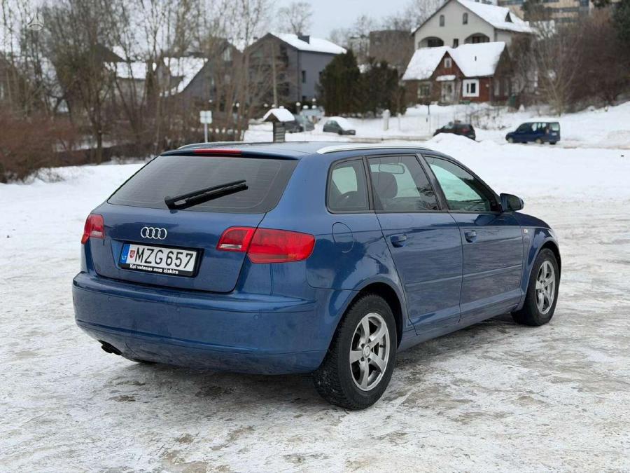 Zils Audi A3 2007 Viļņa, ar dzinēja tilpumu 1.90 L un nobraukumu 289 tūkst. km par 2500 €, foto 3 vietnē AUTOMOTO.COM.LV