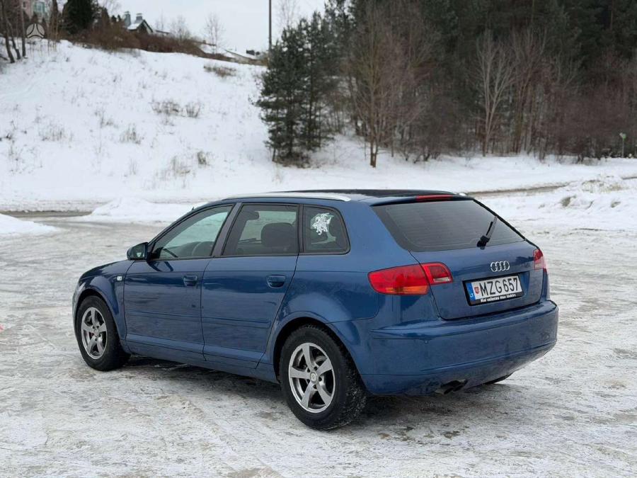 Zils Audi A3 2007 Viļņa, ar dzinēja tilpumu 1.90 L un nobraukumu 289 tūkst. km par 2500 €, foto 6 vietnē AUTOMOTO.COM.LV
