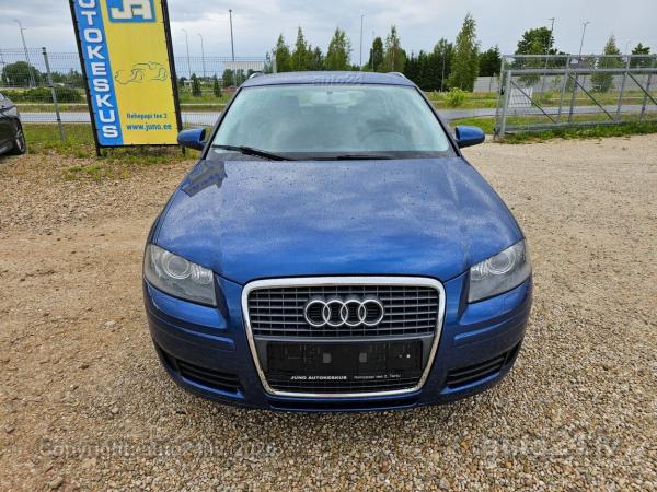 Blue Audi A3 2007 in Tartu, with an engine capacity of 2.00 L and mileage of 250 thousand km for 4990 €, photo 2 on AUTOMOTO.COM.LV