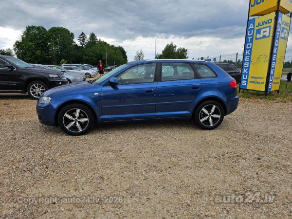 Blue Audi A3 2007 in Tartu, with an engine capacity of 2.00 L and mileage of 250 thousand km for 4990 €, photo 3 on AUTOMOTO.COM.LV