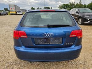 Blue Audi A3 2007 in Tartu, with an engine capacity of 2.00 L and mileage of 250 thousand km for 4990 €, photo 4 on AUTOMOTO.COM.LV