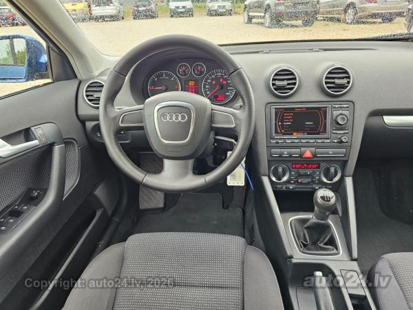 Blue Audi A3 2007 in Tartu, with an engine capacity of 2.00 L and mileage of 250 thousand km for 4990 €, photo 7 on AUTOMOTO.COM.LV
