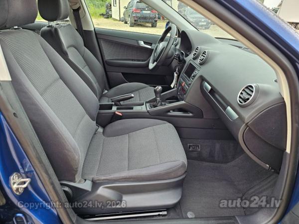 Blue Audi A3 2007 in Tartu, with an engine capacity of 2.00 L and mileage of 250 thousand km for 4990 €, photo 10 on AUTOMOTO.COM.LV