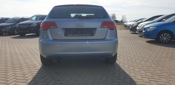 Zils Audi A3 2007 Kėdainiai, ar dzinēja tilpumu 1.60 L un nobraukumu 280 tūkst. km par 2300 €, foto 6 vietnē AUTOMOTO.COM.LV