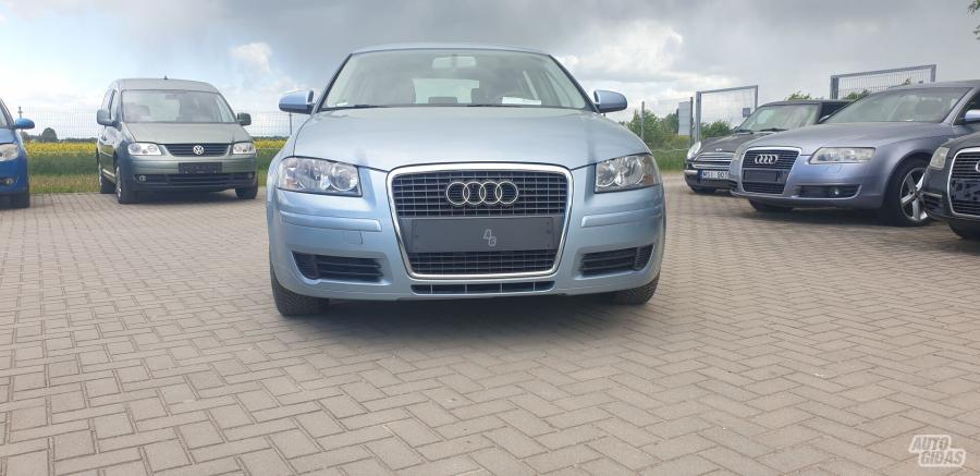 Blue Audi A3 2007 in Kedainiai, with an engine capacity of 1.60 L and mileage of 280 thousand km for 2300 €, photo 1 on AUTOMOTO.COM.LV