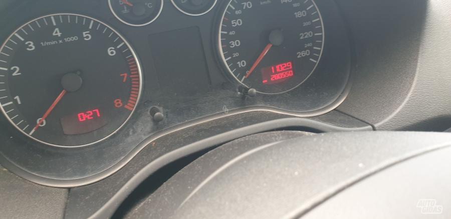 Blue Audi A3 2007 in Kedainiai, with an engine capacity of 1.60 L and mileage of 280 thousand km for 2300 €, photo 11 on AUTOMOTO.COM.LV