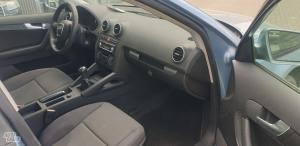 Blue Audi A3 2007 in Kedainiai, with an engine capacity of 1.60 L and mileage of 280 thousand km for 2300 €, photo 12 on AUTOMOTO.COM.LV