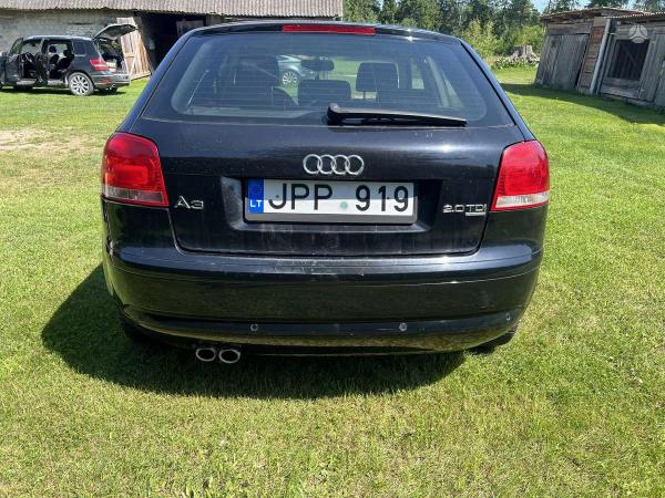 Blue Audi A3 2007 in Radviliskis, with an engine capacity of 0.00 L and mileage of 372 thousand km for 1200 €, photo 6 on AUTOMOTO.COM.LV