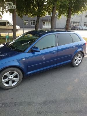 Blue Audi A3 2007 in Marijampole, with an engine capacity of 2.00 L and mileage of 420 thousand km for 1950 €, photo  on AUTOMOTO.COM.LV