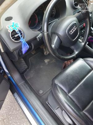 Blue Audi A3 2007 in Marijampole, with an engine capacity of 2.00 L and mileage of 420 thousand km for 1950 €, photo 14 on AUTOMOTO.COM.LV
