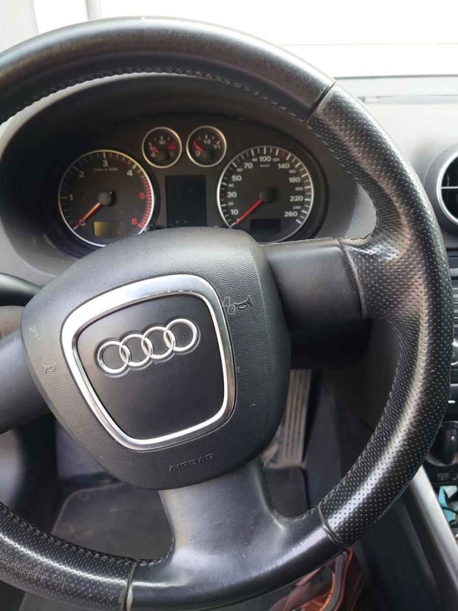 Blue Audi A3 2007 in Marijampole, with an engine capacity of 2.00 L and mileage of 420 thousand km for 1950 €, photo 17 on AUTOMOTO.COM.LV