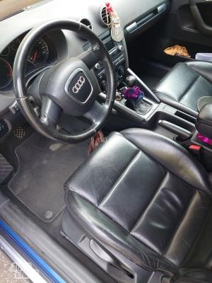 Blue Audi A3 2007 in Marijampole, with an engine capacity of 2.00 L and mileage of 420 thousand km for 1950 €, photo 19 on AUTOMOTO.COM.LV