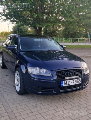 Zils Audi A3 2007 Liepāja, ar dzinēja tilpumu 1.90 L un nobraukumu 276 tūkst. km par 3600 €, foto 3 vietnē AUTOMOTO.COM.LV