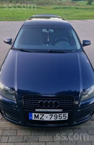 Zils Audi A3 2007 Liepāja, ar dzinēja tilpumu 1.90 L un nobraukumu 276 tūkst. km par 3600 €, foto 4 vietnē AUTOMOTO.COM.LV
