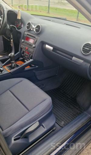 Zils Audi A3 2007 Liepāja, ar dzinēja tilpumu 1.90 L un nobraukumu 276 tūkst. km par 3600 €, foto 9 vietnē AUTOMOTO.COM.LV