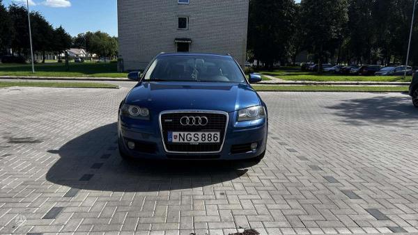 Blue Audi A3 2007 in Panevezys, with an engine capacity of 1.97 L and mileage of 367 thousand km for 2700 €, photo 2 on AUTOMOTO.COM.LV
