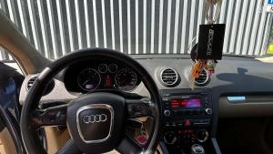 Blue Audi A3 2007 in Panevezys, with an engine capacity of 1.97 L and mileage of 367 thousand km for 2700 €, photo 16 on AUTOMOTO.COM.LV